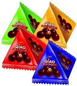 China Private Label Chocolate Bean 12g-13g per Pack with OEM Service and Bulk 2500g Bag Packaging for sale