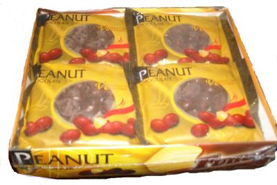 China 80g Peanut Chocolate with Private Label & OEM Service - 1600g Bulk Box Packaging for Wholesale for sale