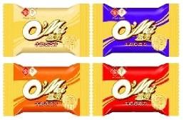 China Omei Milk Chocolate 8g Pack Bulk 2000g Bag OEM Custom Retail Private Label for sale