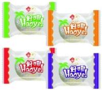 China Haoye Fruit Soft Candy OEM Service - 11g Individual Packs, 2500g Bulk Bags with Custom Printing for sale