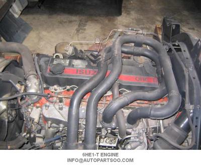 China Used ISUZU 6HE1-T Engine assy, Usada ISUZU 6HE1-T Motor for sale