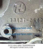 China USED HINO TRANSMISSION 33121-2642 USADA HINO CAJA USADO GEAR BOX F20C F17C F17D EF750 for sale