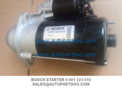 China Стартер 0001223016 BOSCH Starter Motor Motor de arranque for sale