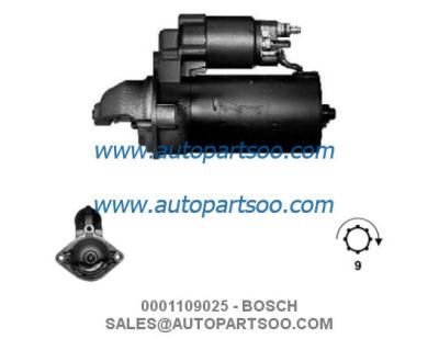 China 0001109025 0001109200 - BOSCH Starter Motor 12V 2KW 9T for sale