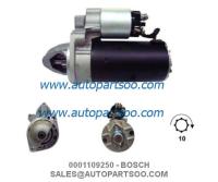 China 0001109250 0001218162 - BOSCH Starter Motor 12V 2.2KW 10T for sale