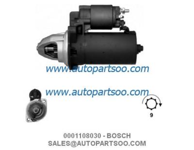 China 0001108030 0001108088 - BOSCH Starter Motor 12V 1.4KW 9T for sale