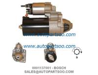 China 0001359071 0001367030 - BOSCH Starter Motor 12V 3KW 9T for sale