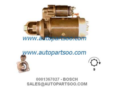 China 0001359097 0001367027 - BOSCH Starter Motor 12V 3KW 9T for sale