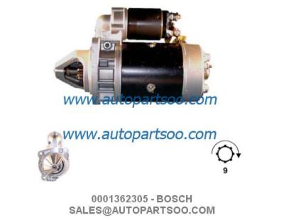 China 0001362600 0986011050 - BOSCH Starter Motor 12V 2.3KW 9T MOTORES DE ARRANQUE for sale