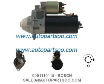 China 0001110115 0986013088 - BOSCH Starter Motor 12V 1.7KW 10T MOTORES DE ARRANQUE for sale