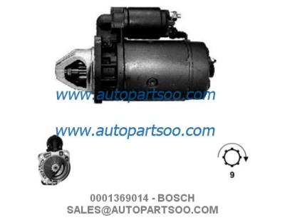 China 0001369014 0001369024 - BOSCH Starter Motor 12V 3KW 9T MOTORES DE ARRANQUE for sale