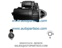 China 0001106002 0001107007 - BOSCH Starter Motor 12V 1.1KW 9T MOTORES DE ARRANQUE for sale