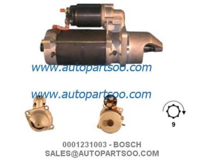 China 0001231003 0986017990 - BOSCH Starter Motor 24V 4KW 9T MOTORES DE ARRANQUE for sale