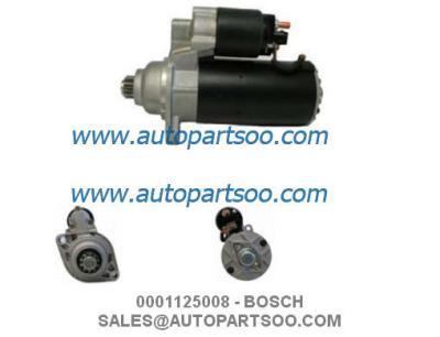 China 0001125008 0986016980 - BOSCH Starter Motor 12V 2KW 10T MOTORES DE ARRANQUE for sale