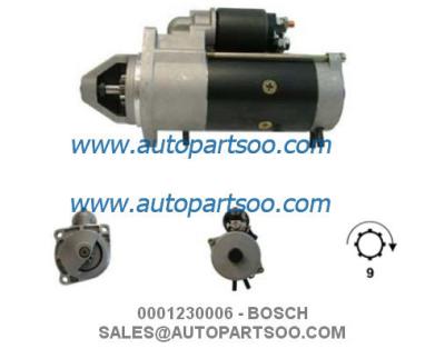 China 0001230006 0001230014 - BOSCH Starter Motor 12V 3KW 9T MOTORES DE ARRANQUE for sale
