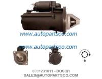 China 0001109302 0001109303 - BOSCH Starter Motor 12V 2.5KW 9T MOTORES DE ARRANQUE for sale