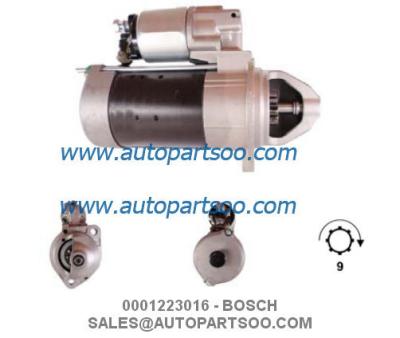 China 0001223016 0986019820 - BOSCH Starter Motor 12V 2.3KW 9T MOTORES DE ARRANQUE for sale