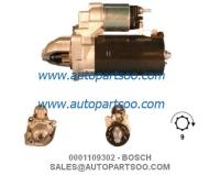 China 0001109302 0001109303 - BOSCH Starter Motor 12V 2.5KW 9T MOTORES DE ARRANQUE for sale