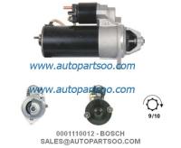 China 0001110012 - BOSCH Starter Motor 12V 1.7KW 9,10T MOTORES DE ARRANQUE for sale