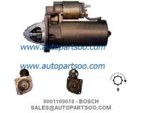 China 0001314003 - BOSCH Starter Motor 12V 1.5KW 9T MOTORES DE ARRANQUE for sale