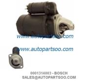 China 0001314003 - BOSCH Starter Motor 12V 1.5KW 9T MOTORES DE ARRANQUE for sale