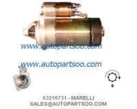 China 63216702 63216733 - MARELLI Starter Motor 24V 4KW 9T MOTORES DE ARRANQUE for sale