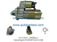 China 63101015 63102007 - MARELLI Starter Motor 12V 0.8KW 9T MOTORES DE ARRANQUE for sale