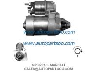 China 63102018 63102020 - MARELLI Starter Motor 12V 0.8KW 8T MOTORES DE ARRANQUE for sale