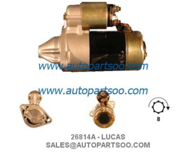 China 26814A LRS00711 - LUCAS Starter Motor 12V 1.4KW 8T MOTORES DE ARRANQUE for sale