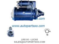 China LRS162 LRS305 - LUCAS Starter Motor 12V 2.8KW 10T MOTORES DE ARRANQUE for sale