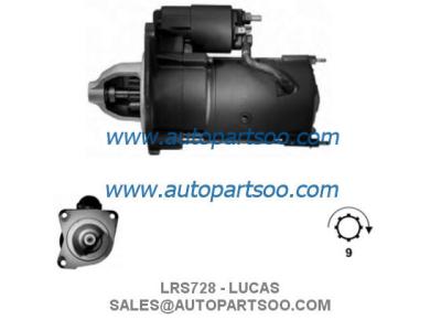 China LRS728 0001218152 - LUCAS Starter Motor 12V 2.2KW 9T MOTORES DE ARRANQUE for sale