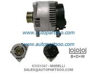 China 63320141 63321197 - MARELLI Alternator 12V 55A Alternadores for sale