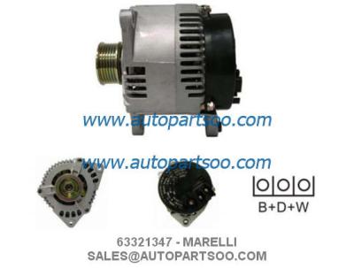 China 63321347 63321421 - MARELLI Alternator 12V 100A Alternadores for sale