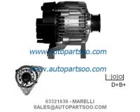 China 63321277 63321610 - MARELLI Alternator 12V 65A Alternadores for sale