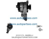 China 63321277 63321610 - MARELLI Alternator 12V 65A Alternadores for sale