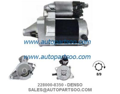China 228000-8350 228000-9530 - DENSO Starter Motor 12V 0.7KW 8,9T MOTORES DE ARRANQUE for sale