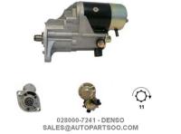 China 028000-8762 128000-0360 - DENSO Starter Motor 12V 2KW 11T MOTORES DE ARRANQUE for sale
