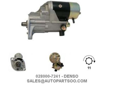 China 028000-7240 028000-7241 - DENSO Starter Motor 24V 4.5KW 11T MOTORES DE ARRANQUE for sale