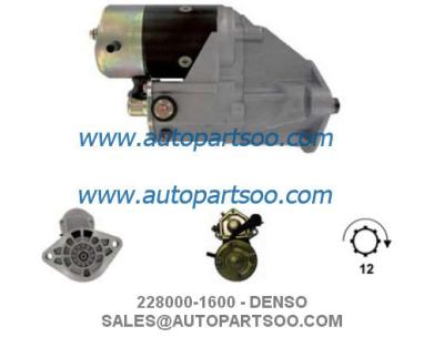 China 128000-8621 228000-1600 - DENSO Starter Motor 24V 4.5KW 12T MOTORES DE ARRANQUE for sale