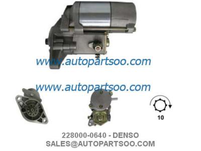 China 228000-0640 228000-2120 - DENSO Starter Motor 12V 2KW 10T MOTORES DE ARRANQUE for sale