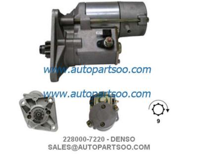 China 228000-7220 0986022760 - DENSO Starter Motor 12V 2.2KW 9T MOTORES DE ARRANQUE for sale