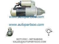 China M2T10271 M2T53081 - MITSUBISHI Starter Motor 12V 1.2KW 9T MOTORES DE ARRANQUE for sale