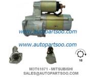 China M3T33281 MC108029 - MITSUBISHI Starter Motor 12V 0.9KW 8T MOTORES DE ARRANQUE for sale