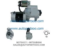 China M2TS0571 DRS0122 - MITSUBISHI Starter Motor 12V 2.2KW 12T MOTORES DE ARRANQUE for sale