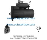 China M2T10171 M2T20181 - MITSUBISHI Starter Motor 12V 0.8KW 9T MOTORES DE ARRANQUE for sale