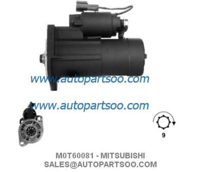 China M0T60081 M0T60081A - MITSUBISHI Starter Motor 12V 1.4KW 9T MOTORES DE ARRANQUE for sale