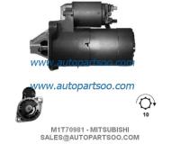 China M3T43381 MD192227 - MITSUBISHI Starter Motor 12V 0.9KW 8T MOTORES DE ARRANQUE for sale