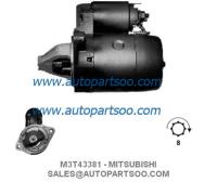 China M3T43381 MD192227 - MITSUBISHI Starter Motor 12V 0.9KW 8T MOTORES DE ARRANQUE for sale