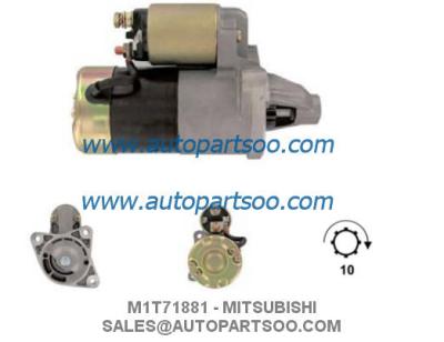 China M1T71881 M1T71881A - MITSUBISHI 12V 1.4KW 10T Starter Motor M1T71881 M1T71881A for sale