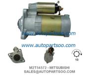 China M2T64372 M2T64373 - MITSUBISHI Starter Motor 24V 3.2KW 10T MOTORES DE ARRANQUE for sale